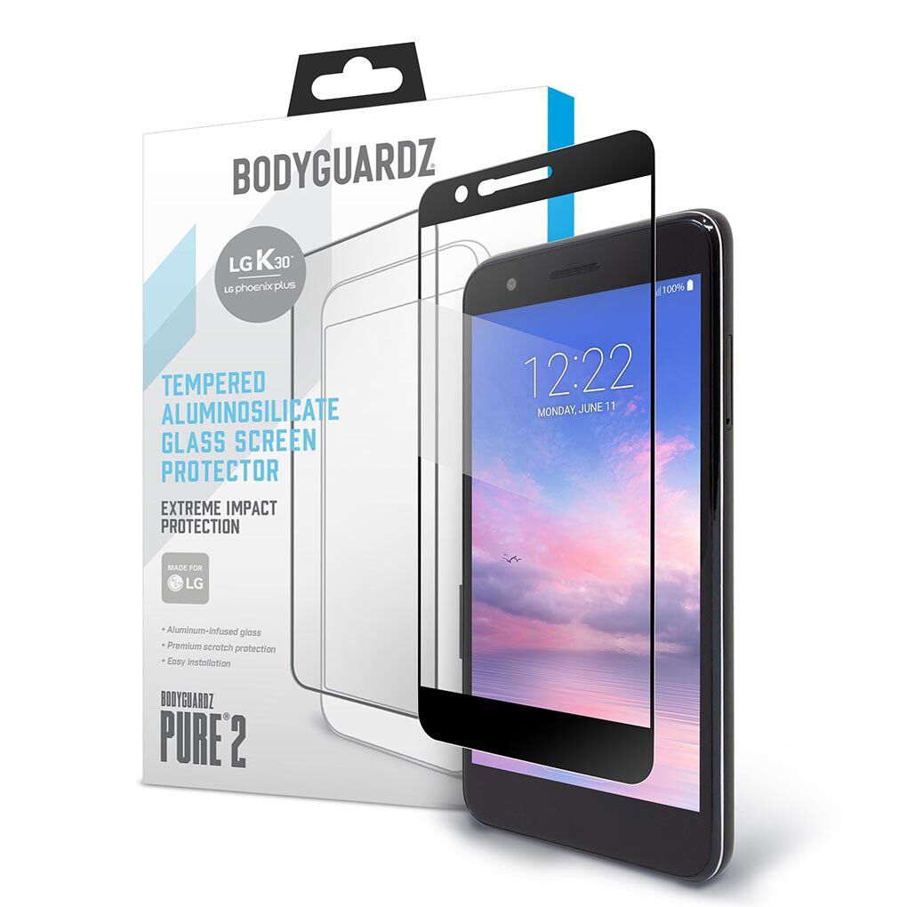 LG Harmony 2 Premier Pro LTE K30 BodyGuardz Pure 2 by BodyGuardz